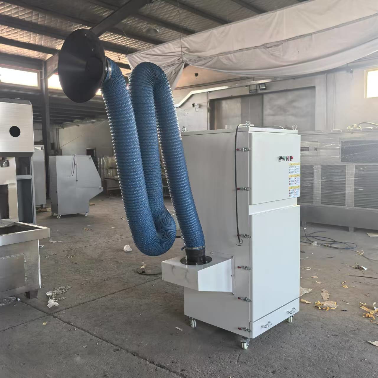 Industrial Laser Dust Extractor with 99.9% Filtration Efficiency